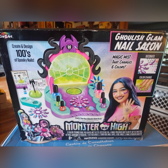 monster high | Bath, Skin & Hair | Monster High Ghoulish Glam Nail ...